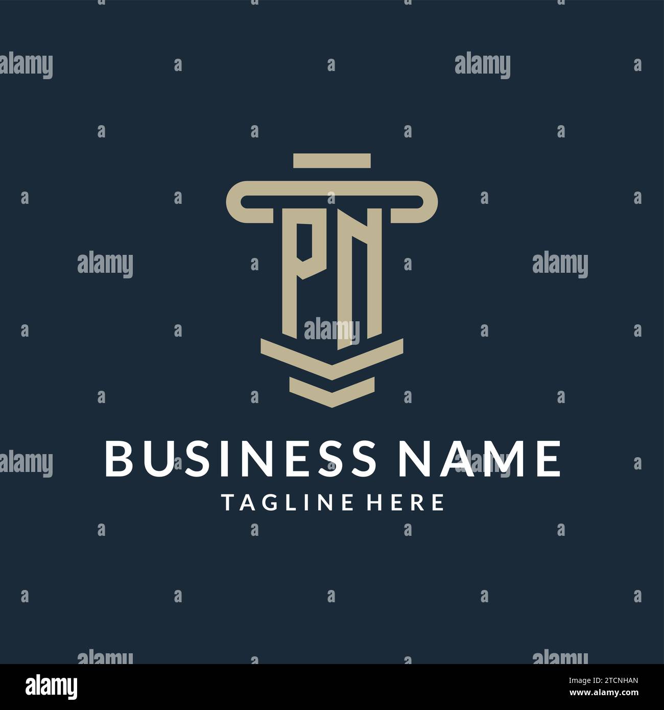 Pn logos Stock Vector Images - Alamy