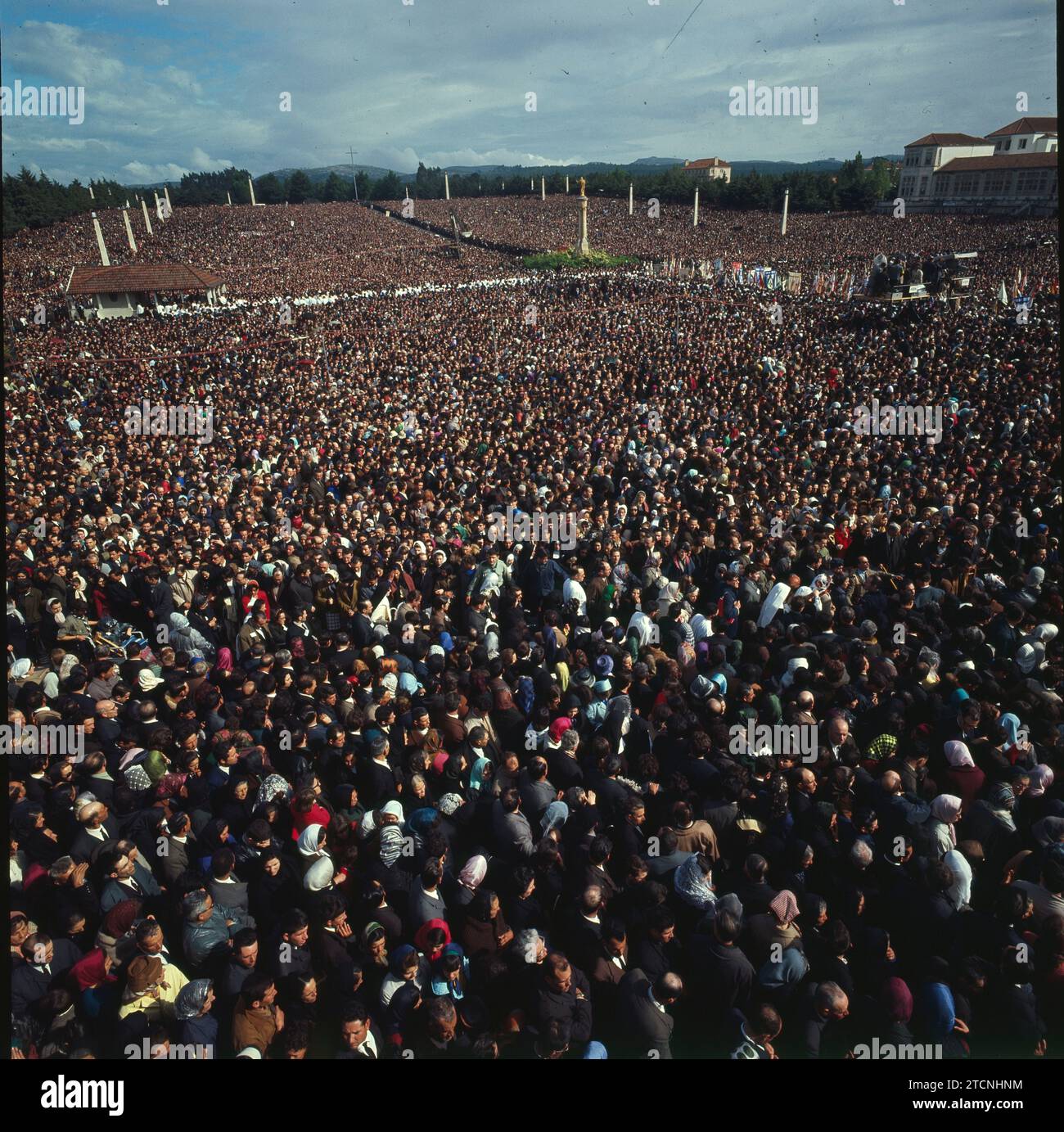 Fatima (Portugal), 13/105/1967. Pilgrimage of Pope Paul VI to the ...