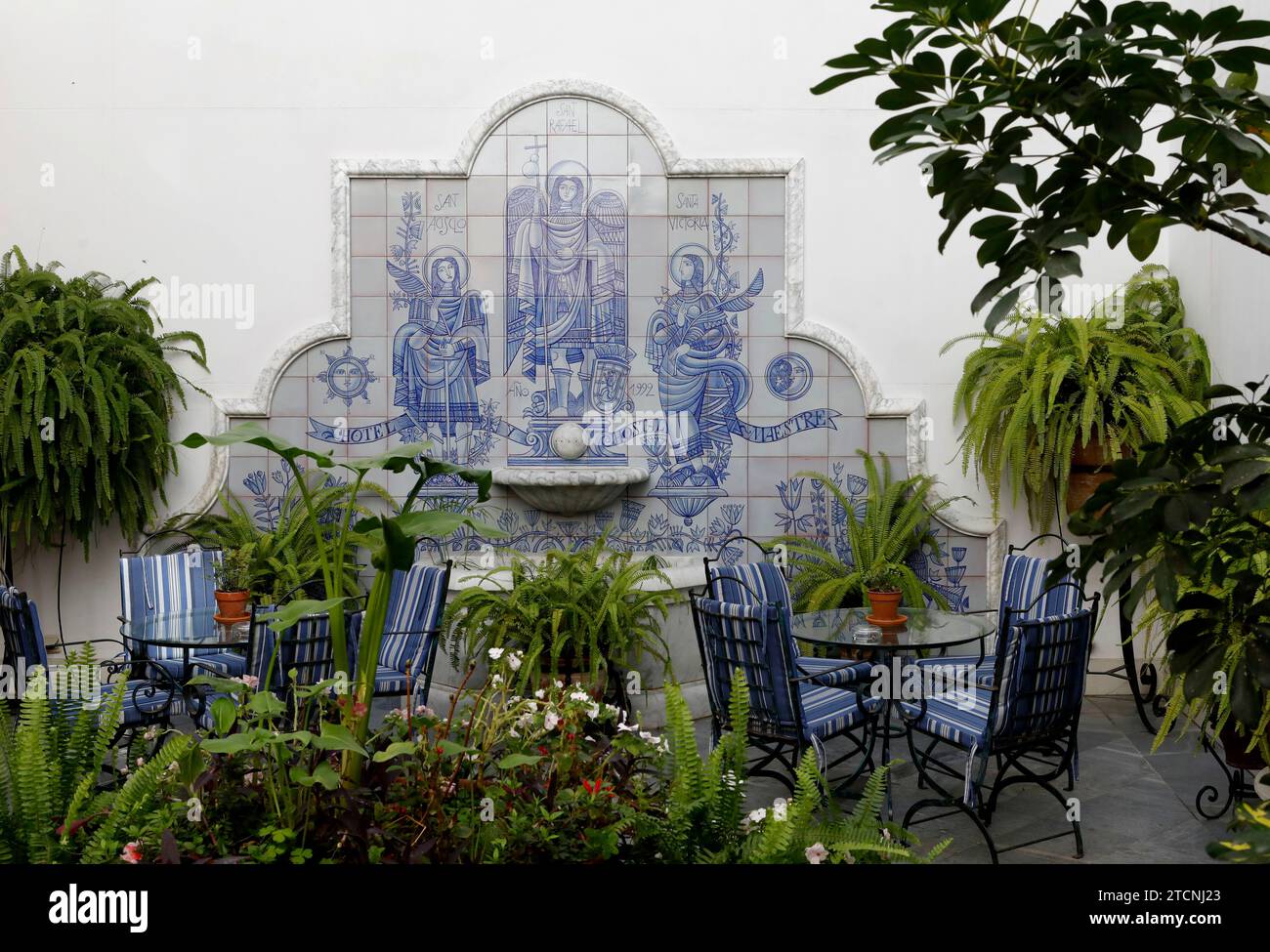 Córdoba, 02/25/2020. Sentimental street. Romero Barros Street. In the ...