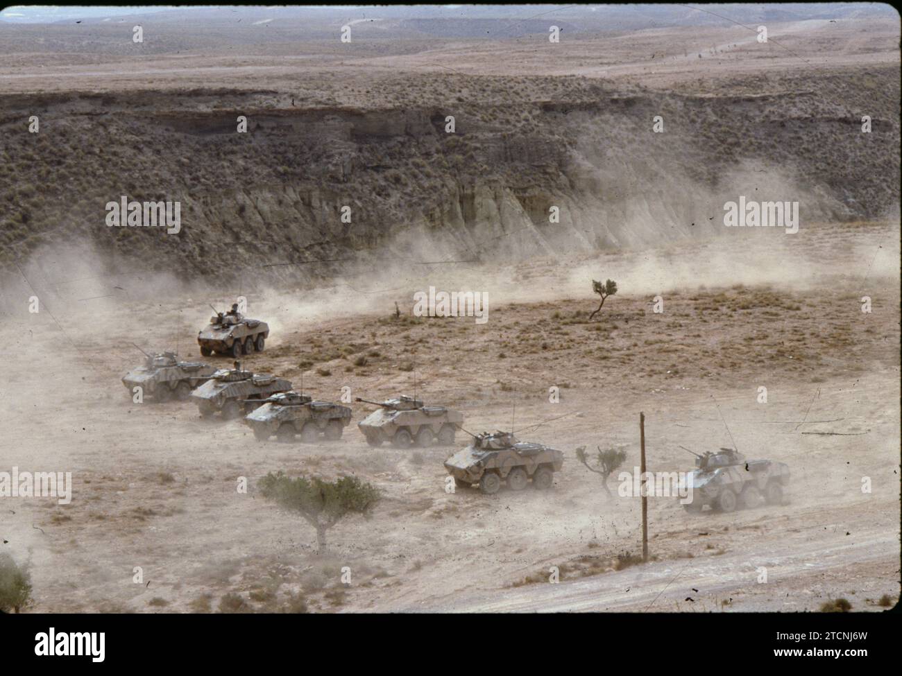 Sierra de Almería, November 1987. Legion training maneuvers. In the ...