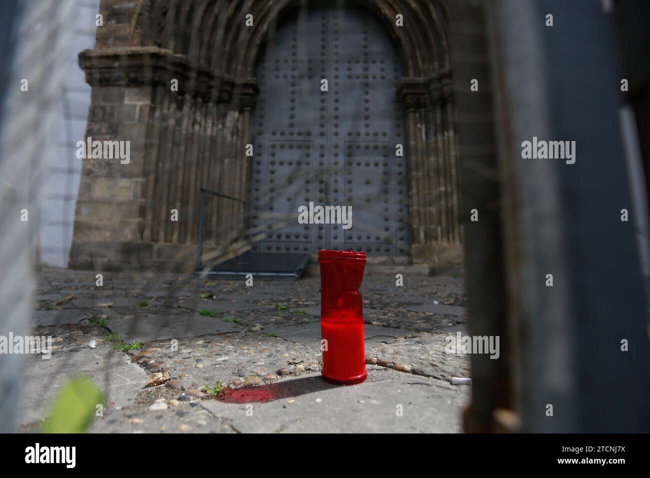 Seville, 04/08/2020. Holy Week, Holy Wednesday. Church of the Omnium ...