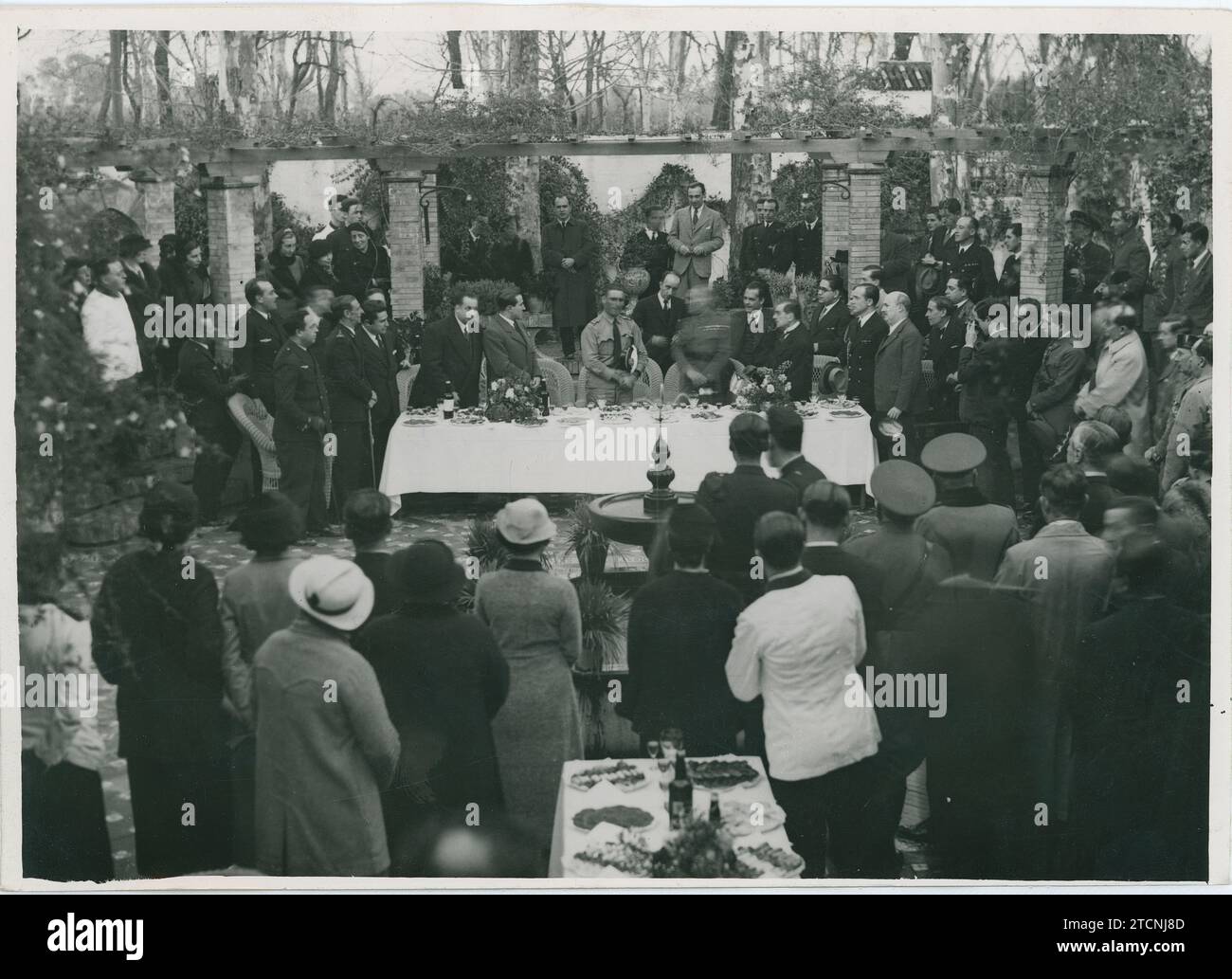 Seville, 02/14/1936. Tablada air base. Arrival in Seville from Camaguey ...