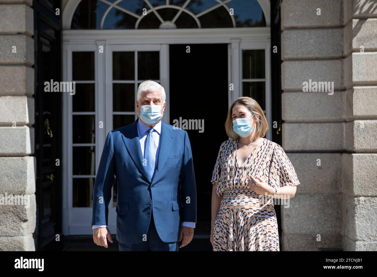 Madrid, 09/02/2020. Guided visit to the Liria Palace that inaugurates ...