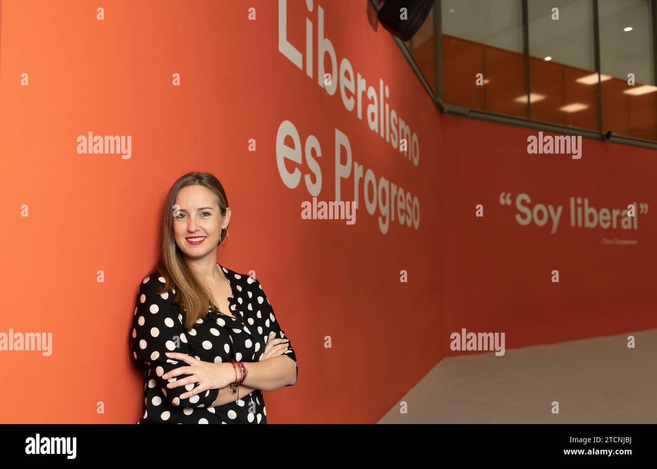 Madrid, 12/04/2019. Interview with Melisa Rodríguez, former Ciudadanos ...