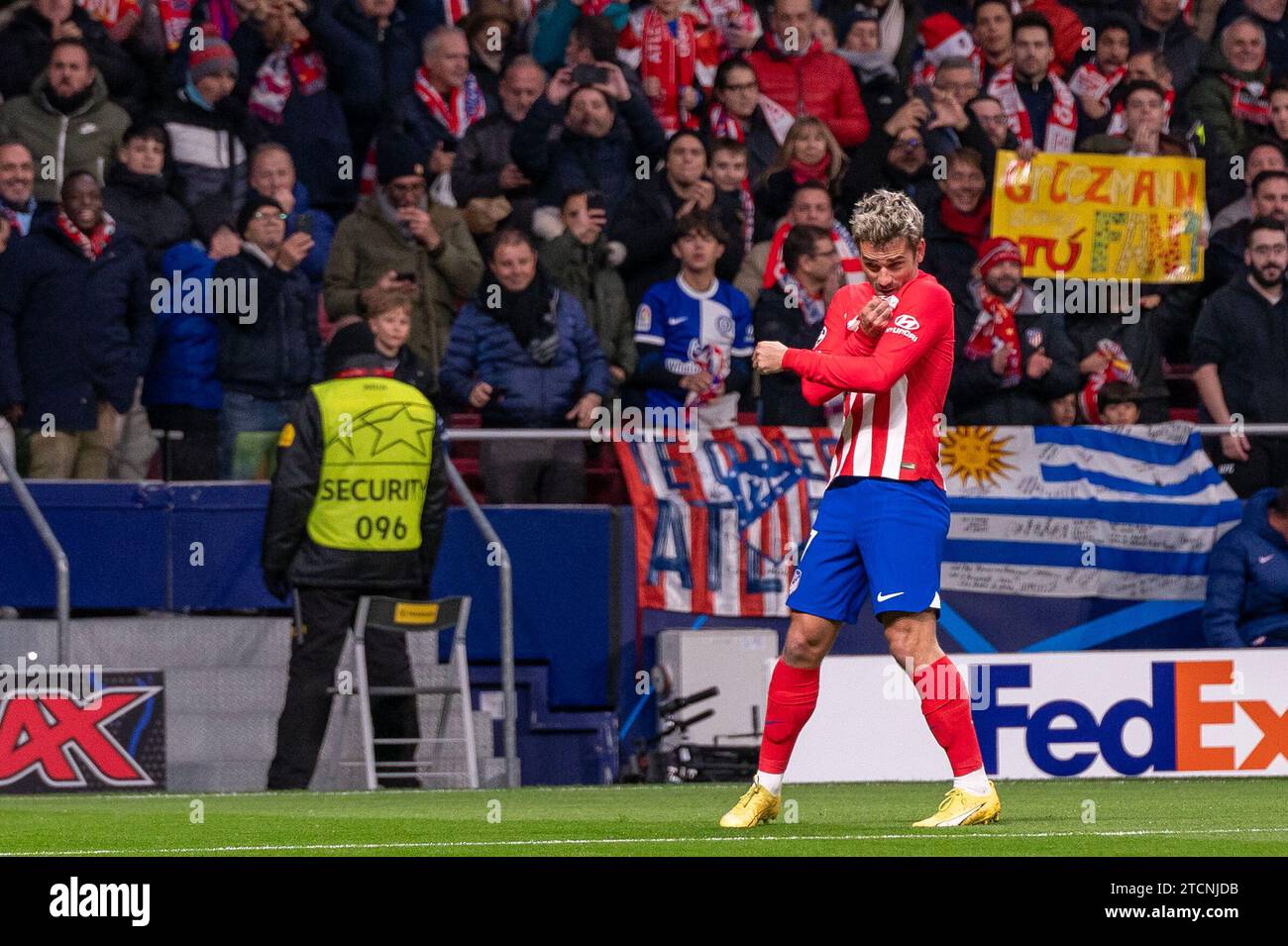 Madrid, Madrid, Spain. 13th Dec, 2023. UEFA Champions League Soccer Match.7 ANTOINE GRIEZMANN ...