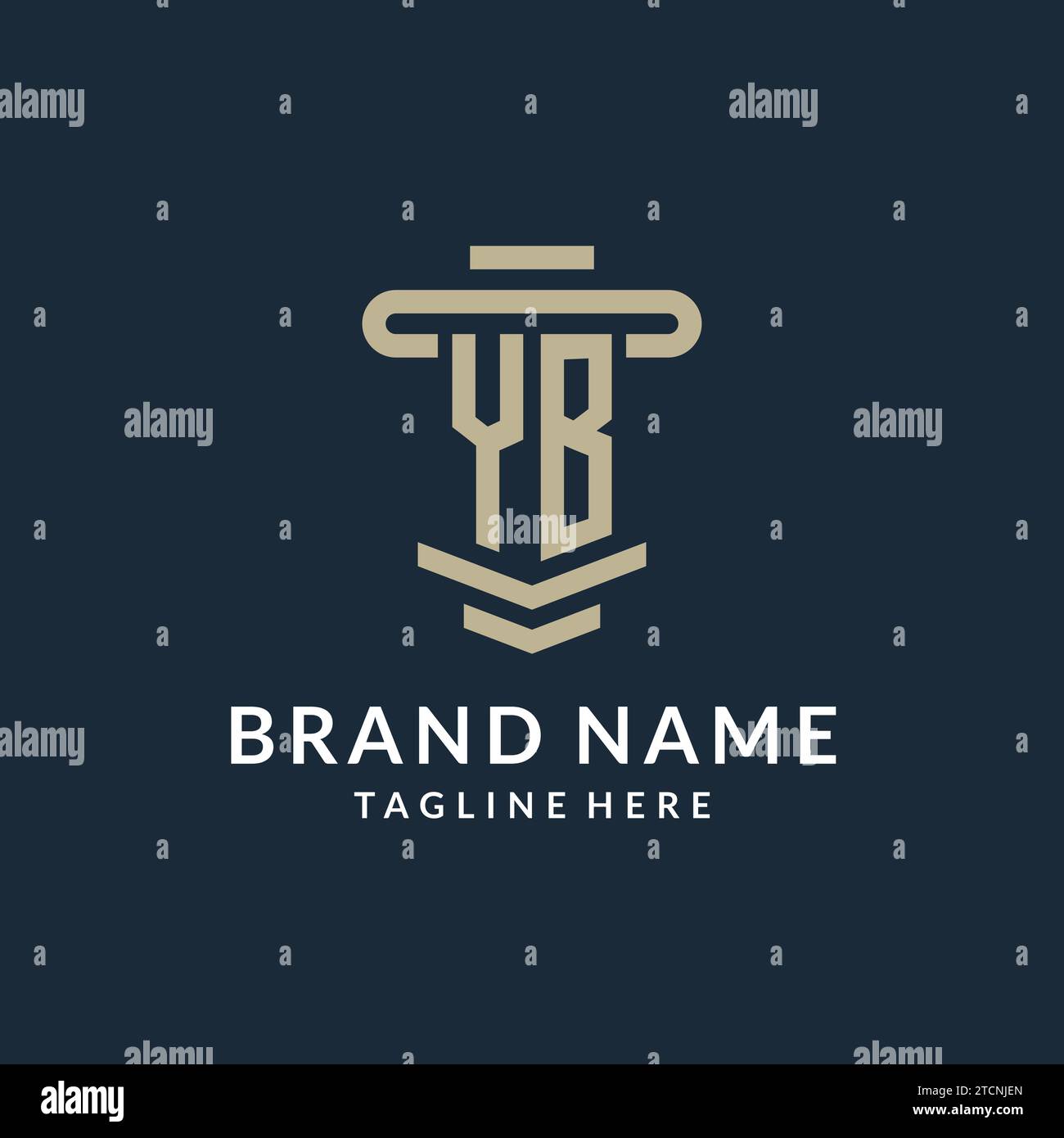 Yb logos hi-res stock photography and images - Alamy