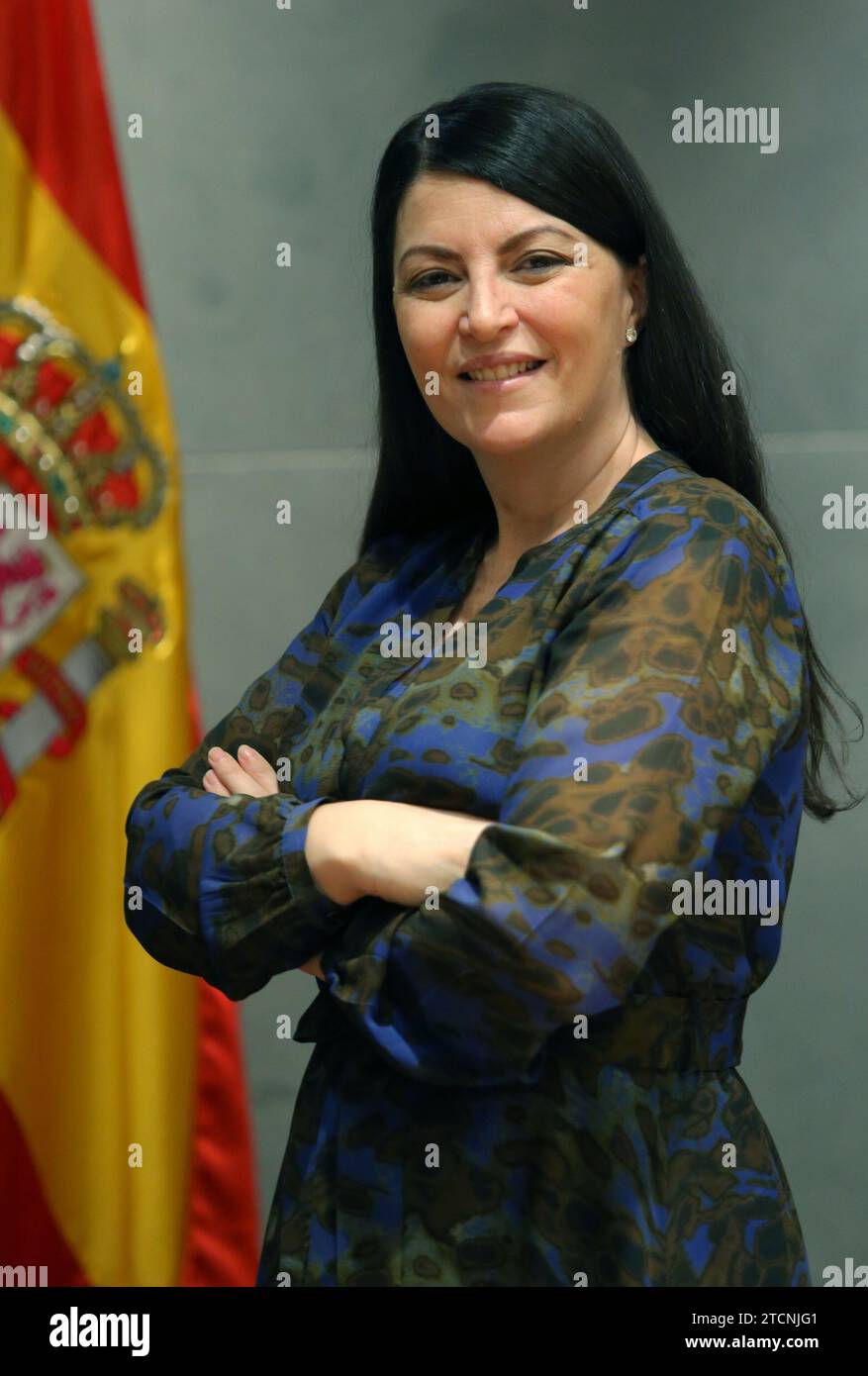 Madrid, 01/30/2020. Interview with Macarena Olona, general secretary of ...