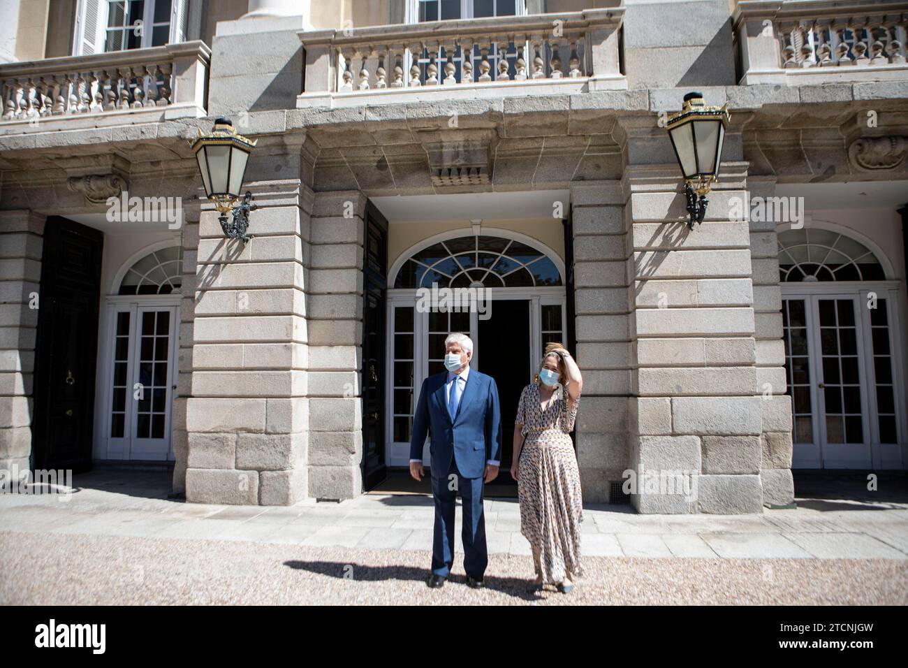 Madrid, 09/02/2020. Guided visit to the Liria Palace that inaugurates ...