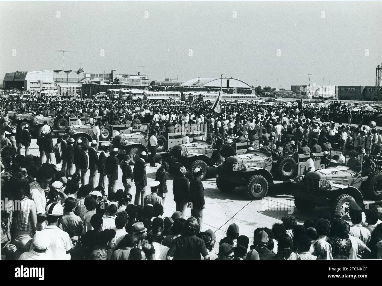 Tel Aviv (Israel), September 1972. Attack against the headquarters of ...