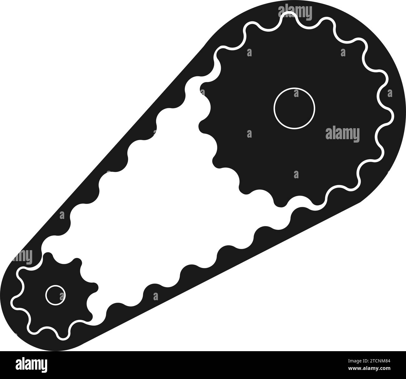 engine belt vector icon illustration symbol design Stock Vector Image ...