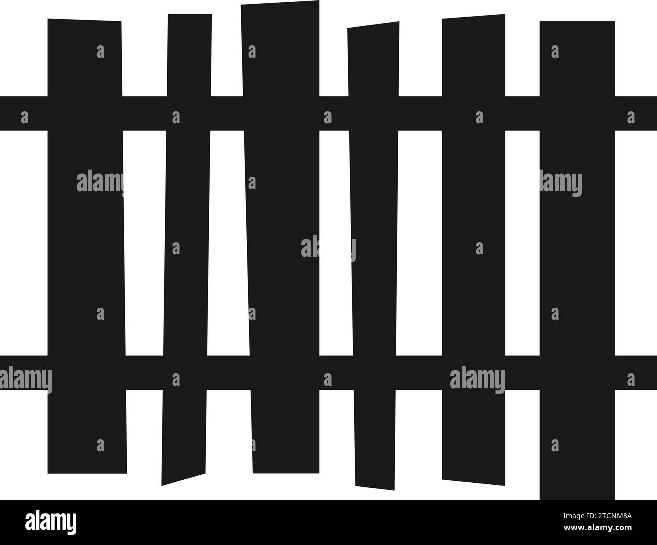 fence icon vector illustration design Stock Vector Image & Art - Alamy