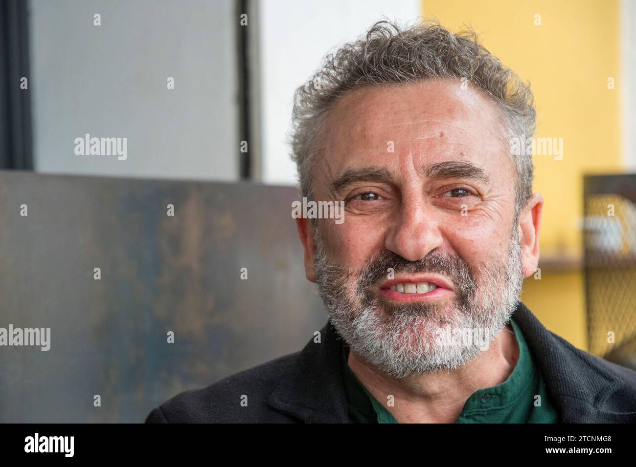 Seville, 01/18/2020. The actor interviews the actor Manuel Monteagudo ...