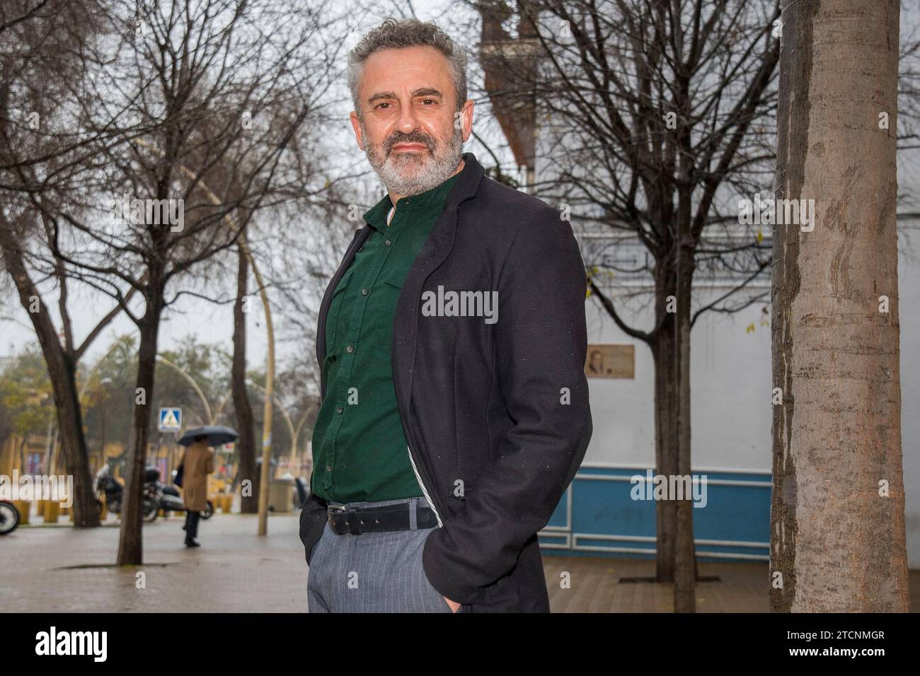 Seville, 01/18/2020. The actor interviews the actor Manuel Monteagudo ...