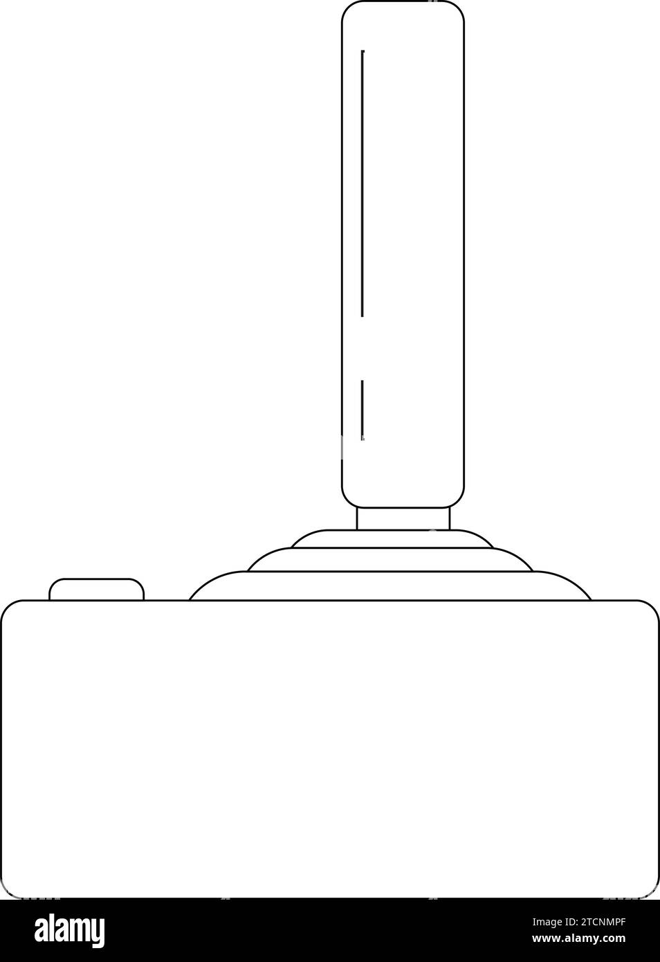 Joy stick icon Black and White Stock Photos & Images - Alamy