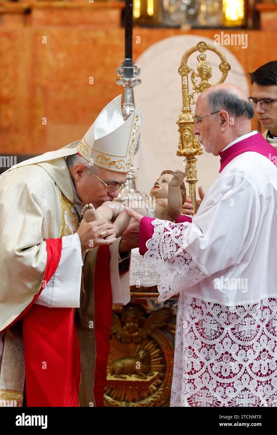 Córdoba, 12/25/2019. Christmas Mass in the Cathedral Mosque, officiated ...