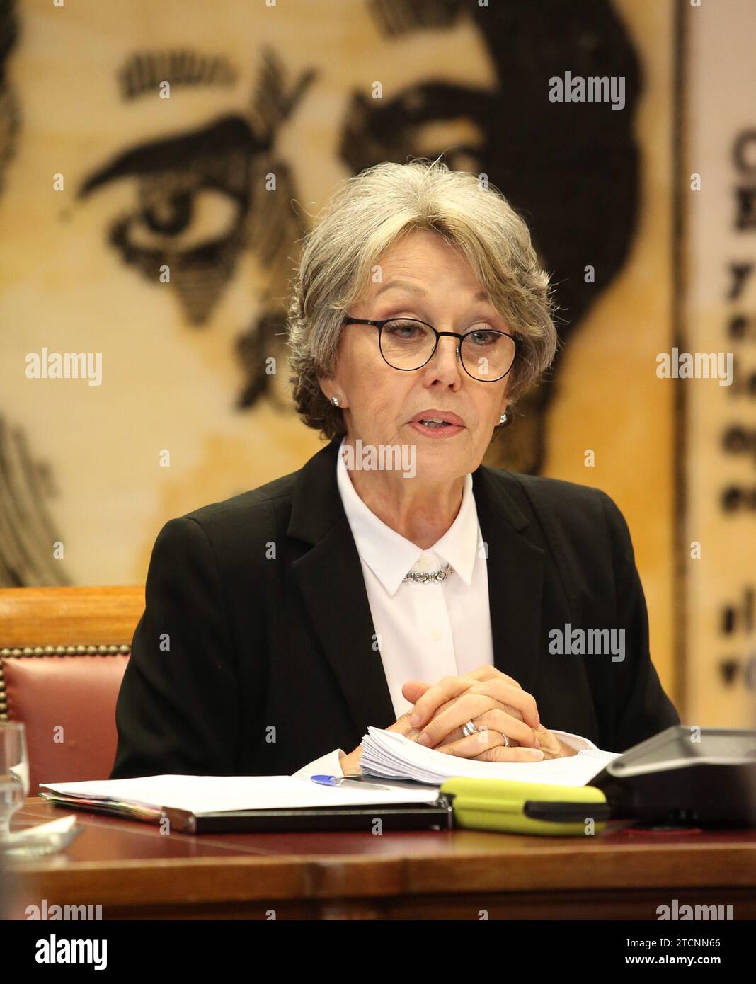 Madrid, 03/10/2020. Appearance of the Sole Administrator of Rtve, Rosa ...