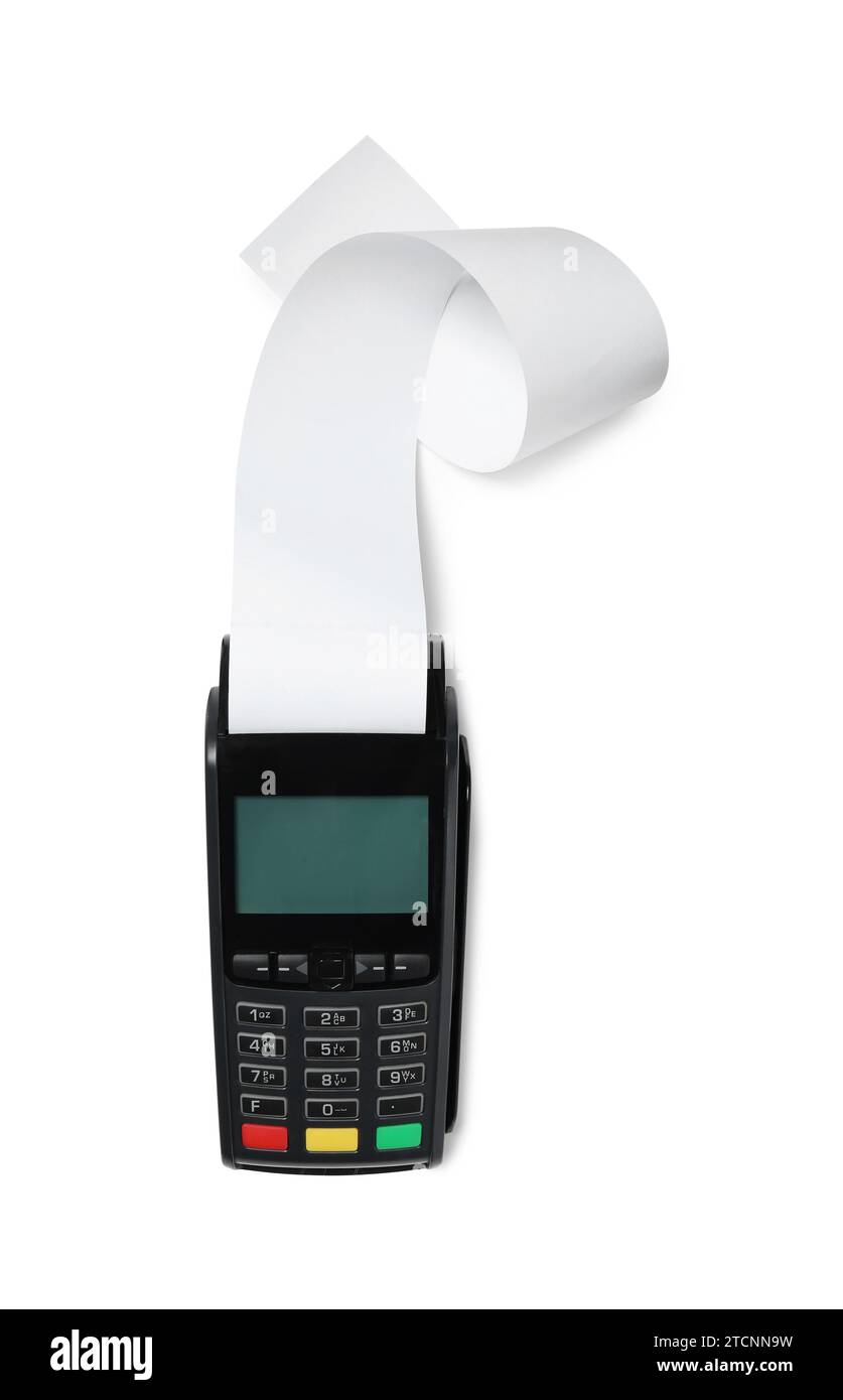 Payment receipt invoice template Cut Out Stock Images & Pictures - Alamy