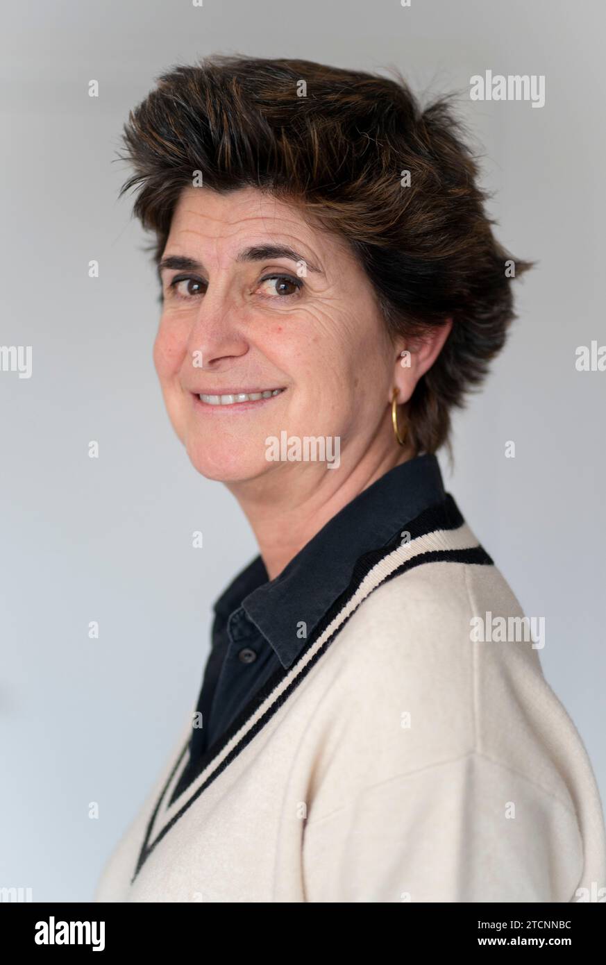 Madrid, 10/21/2020. Interview with María San Gil, vice president of the ...