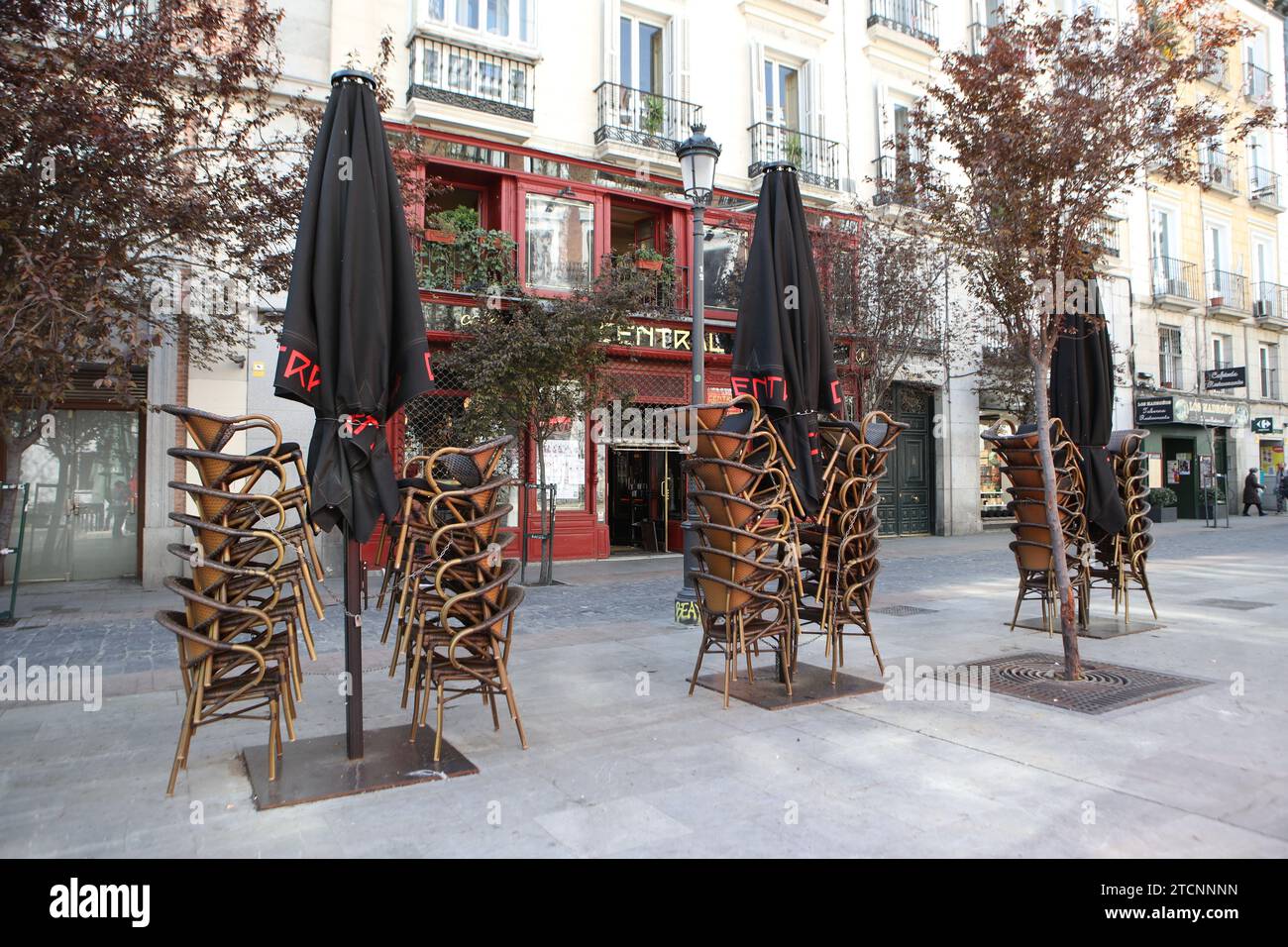 Madrid, 03/13/2020. Declaration of the state of alarm due to the ...