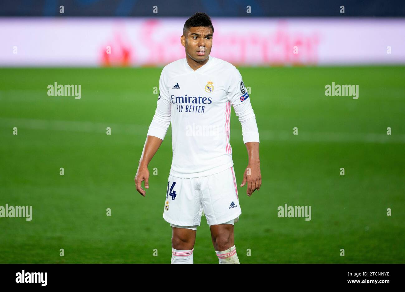 Madrid, 10/21/2020. Champions League. Played at the Alfredo Di Stéfano ...