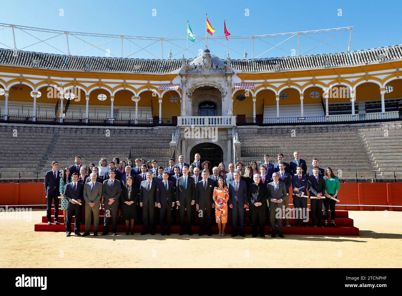 Seville, 02/20/2020. The King presents the Royal Cavalry Master's Awards. Photo: JM Serrano ...