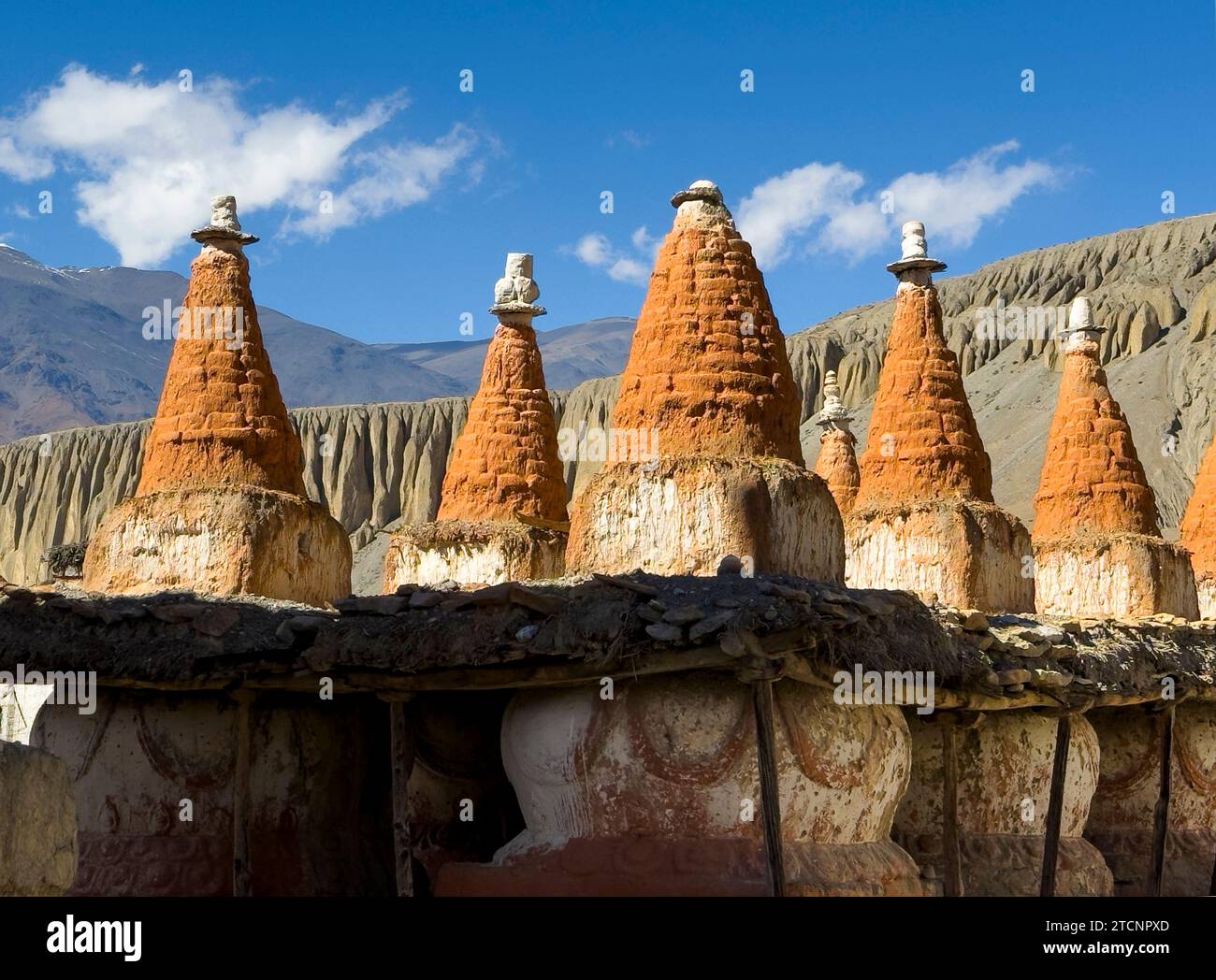 Chortens are three dimentional mandalas representing the various states ...