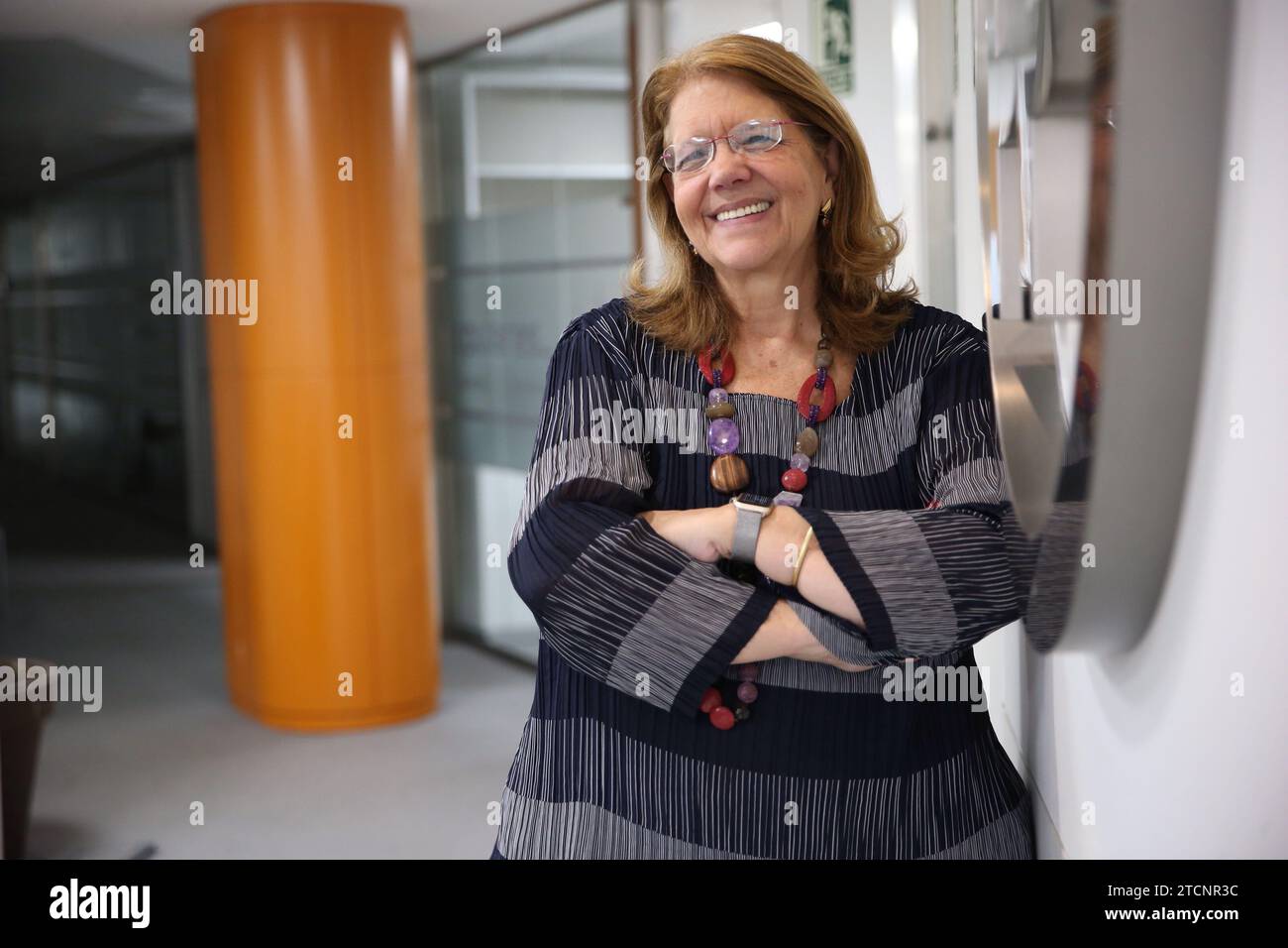 Madrid, 01/16/2020. Interview with Elvira Rodríguez, head of the PP ...