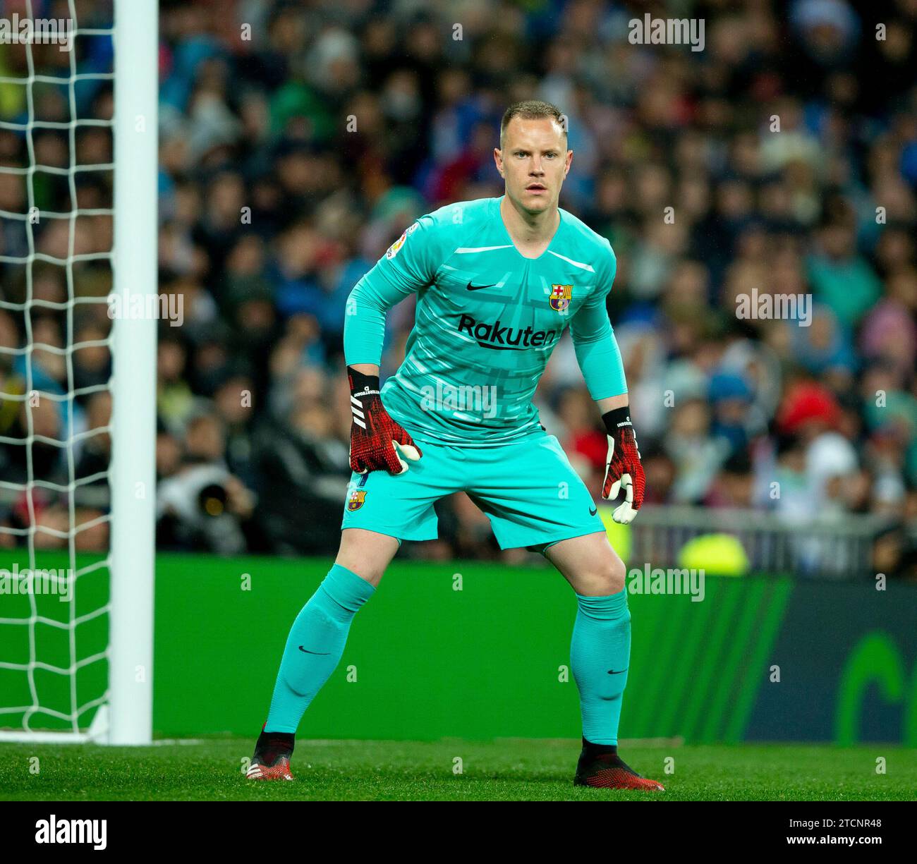 Madrid, 03/01/2020. Matchday 26 of the league at the Santiago Bernabeu ...