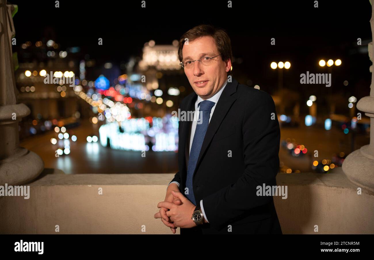 Madrid, 12/18/2019. Interview with the mayor of Madrid José Luis ...
