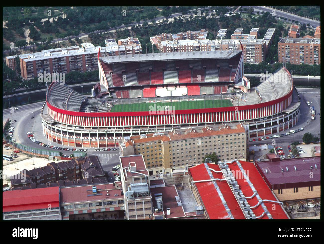 Vicente calderon stadium aerial hi-res stock photography and images - Alamy