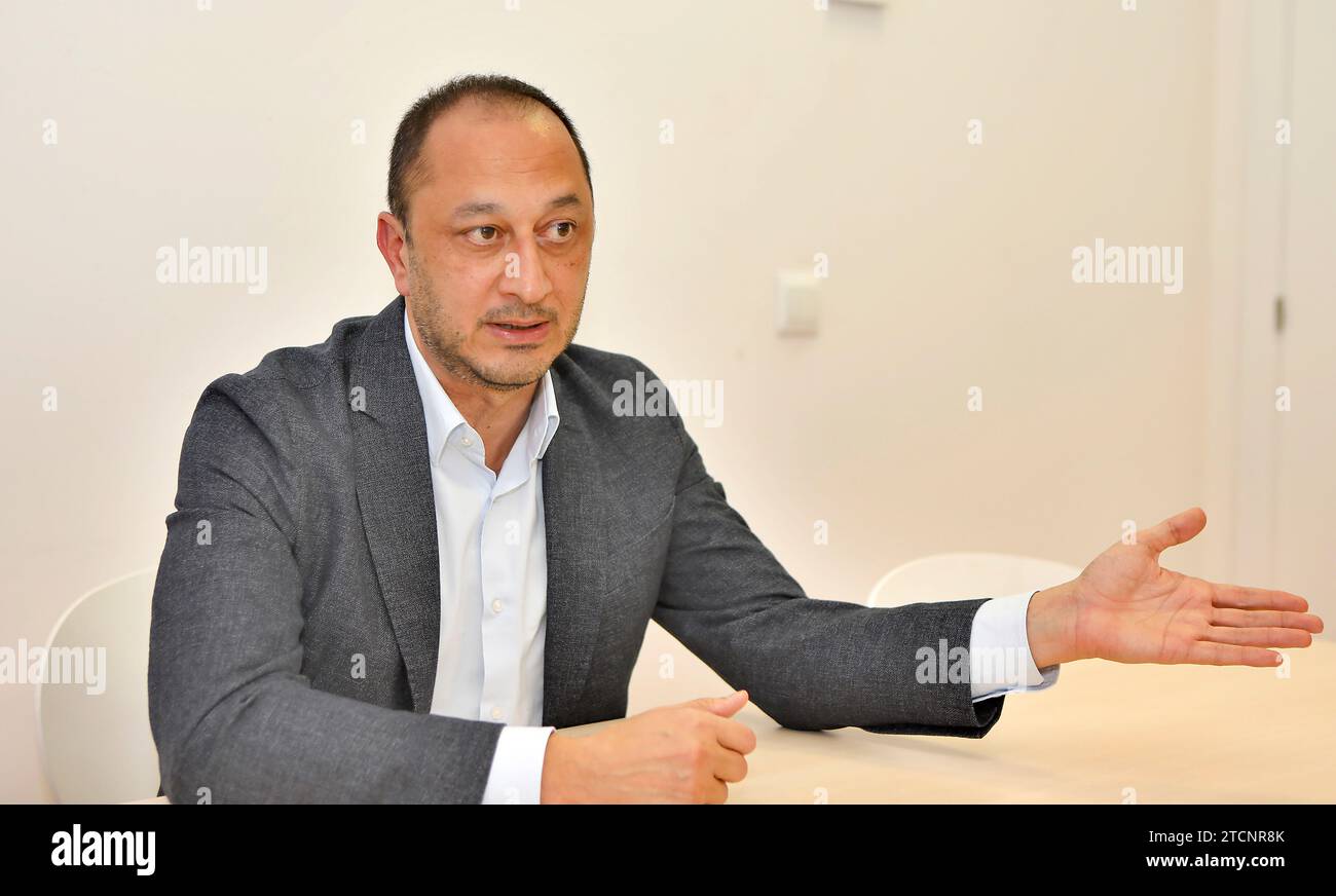 Seville, 11/04/2019. Interview with Alfonso Rodríguez Gómez de Celis, Psoe candidate for Seville ...