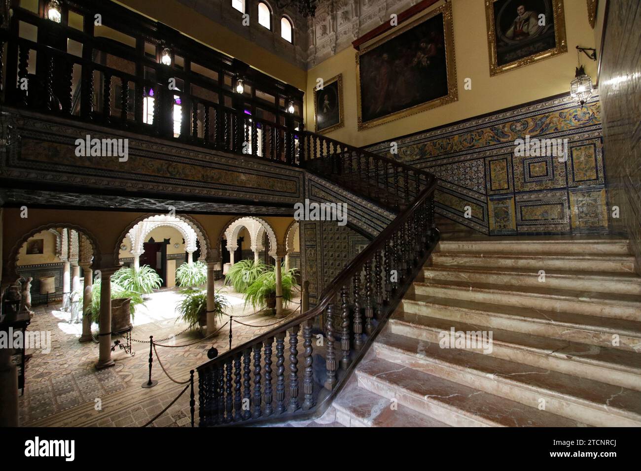 Palace of the countess of lebrija seville hi-res stock photography and ...