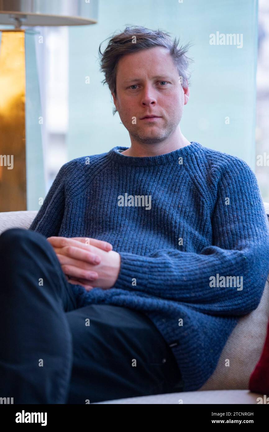 Barcelona, 01/20/2020. Interview with writer Max Porter. Photo: Pep ...