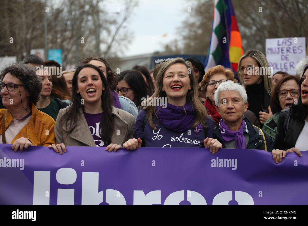 Madrid, 03/08/2020. International Women's Day demonstration. Photo ...
