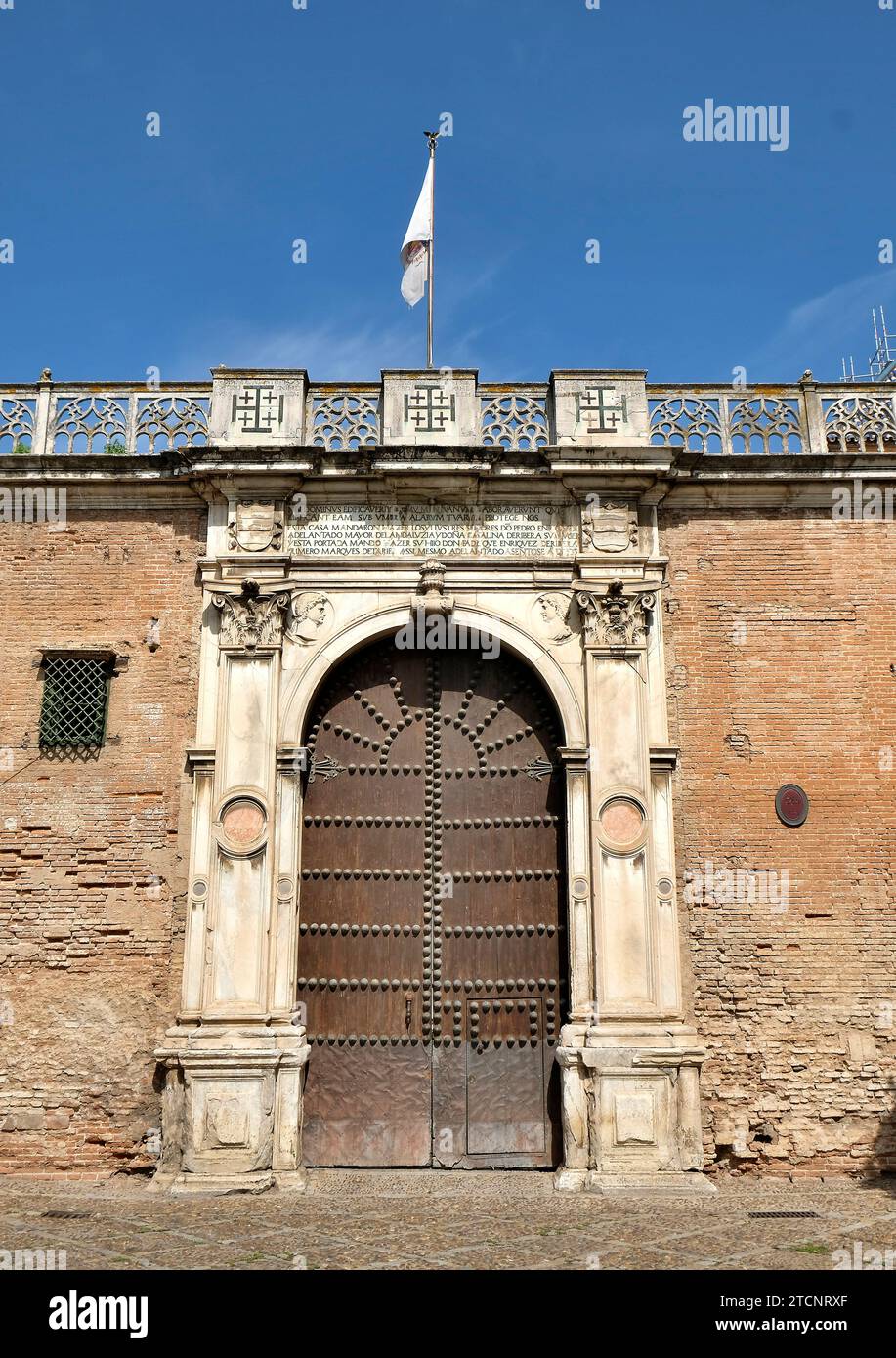 Seville, 04/18/2020. Diary of a pandemic. International Day of Monuments. Sevillian monuments ...