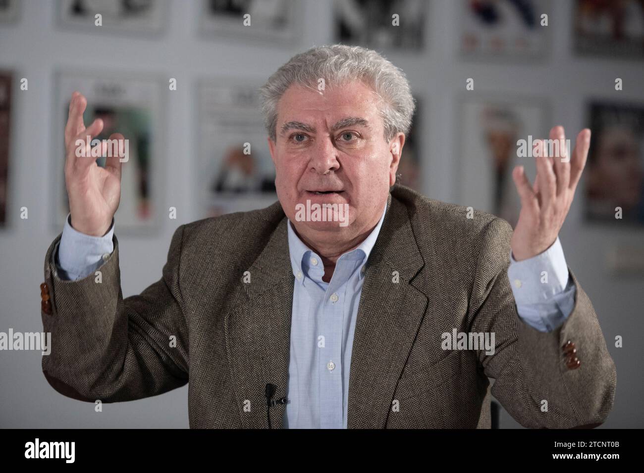 Madrid, 12/20/2019. Round table with Francesc Carreras, Elisa de la ...