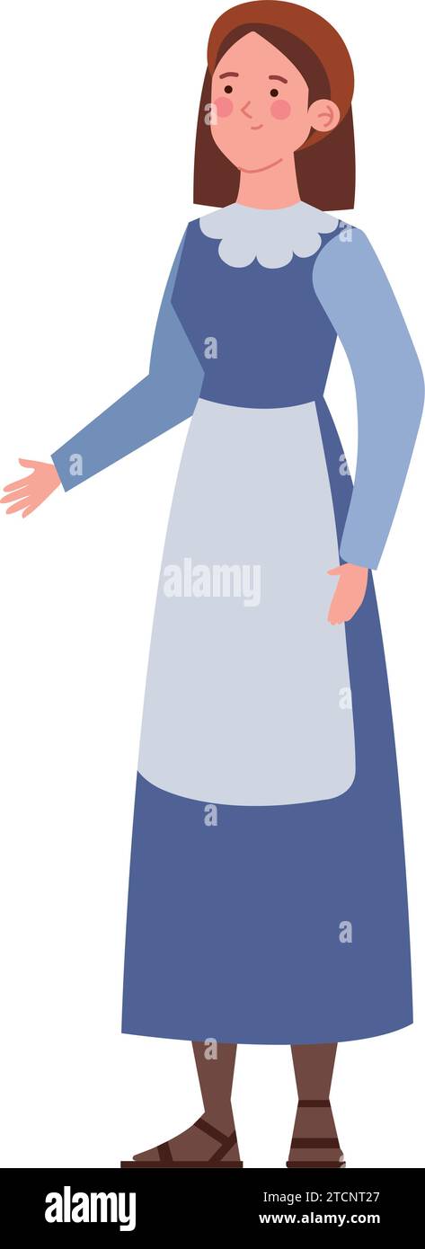 jewish woman character Stock Vector Image & Art - Alamy