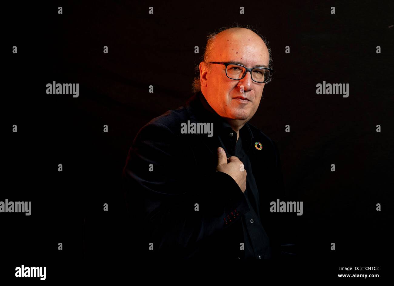 Madrid, 10/27/2022. Interview with the writer Andrés Ibáñez. Photo ...