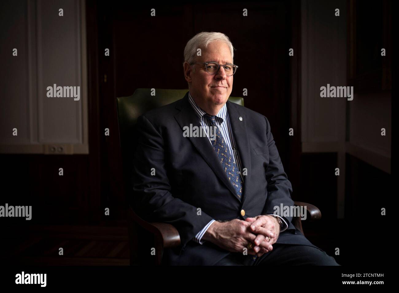 Madrid, 10/20/2022. Interview with Joseph J. Fins, professor at Cornell ...