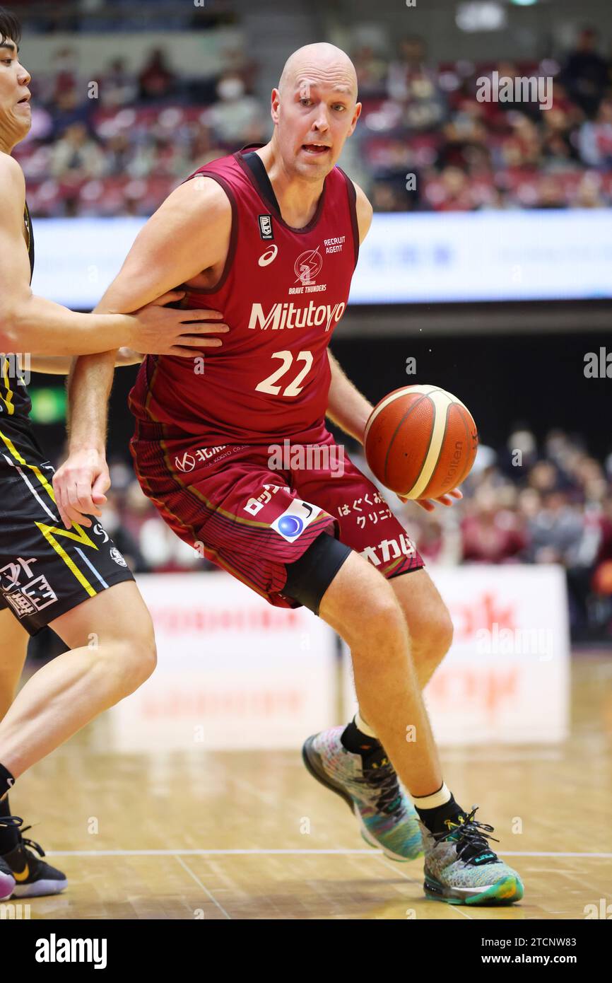 Kanagawa, Japan. 13th Dec, 2023. Nick Fazekas (Brave Thunders ...