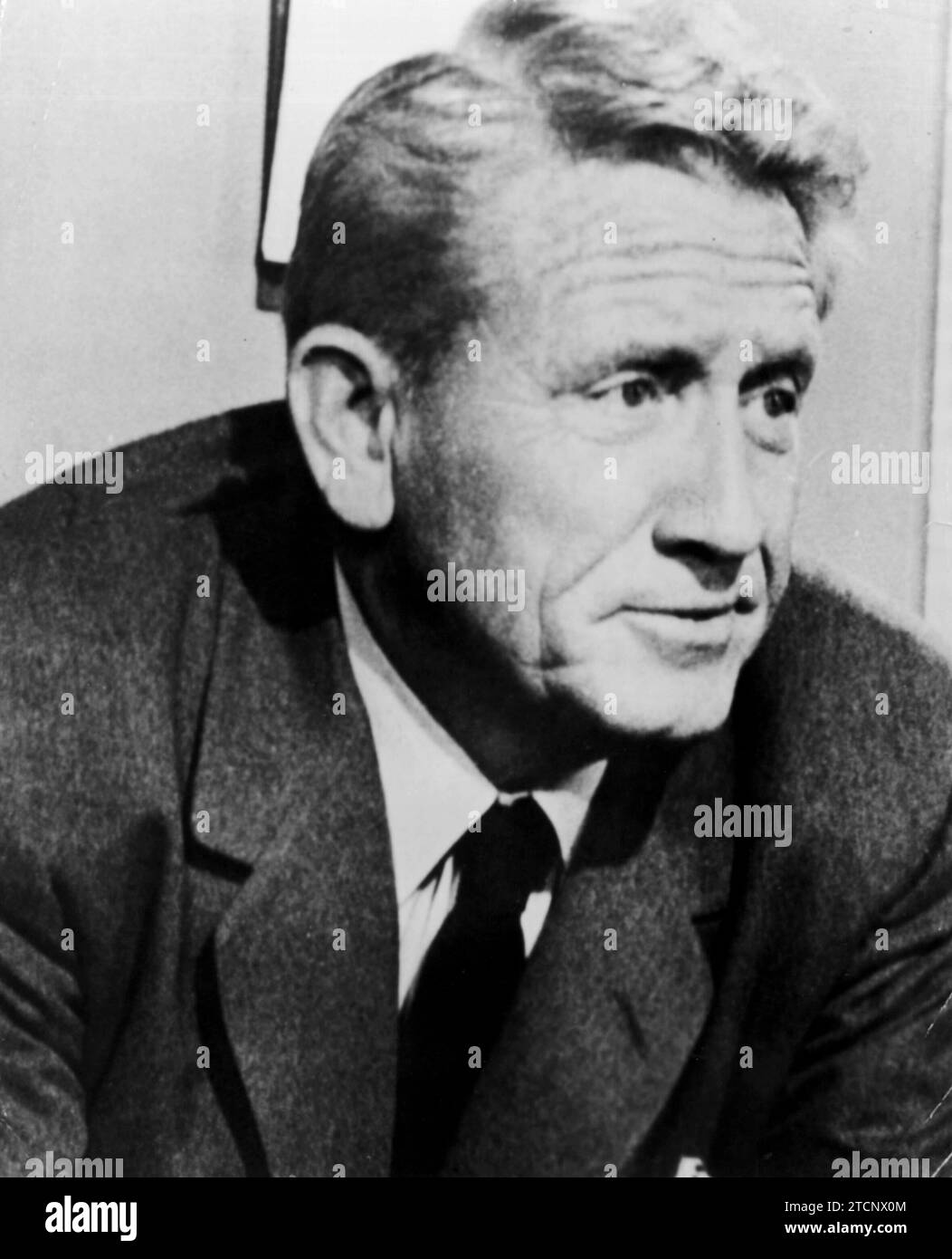 12/31/1959. Actor Spencer Tracy. Credit: Album / Archivo ABC Stock ...