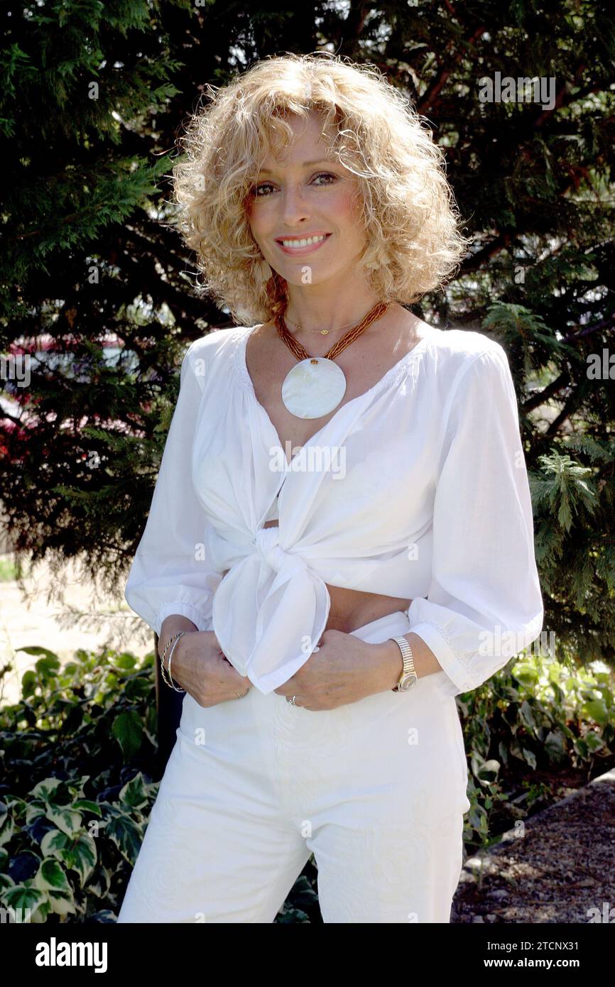 09/21/2003. Madrid. 09/22/03. Silvia Tortosa, leading actress of the TV series, "Luna Negra ...