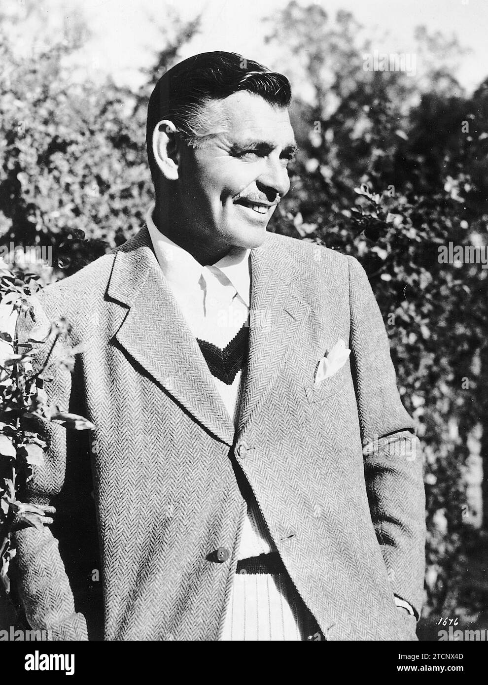 12/31/1948. Actor Clark Gable. Credit: Album / Archivo ABC Stock Photo ...