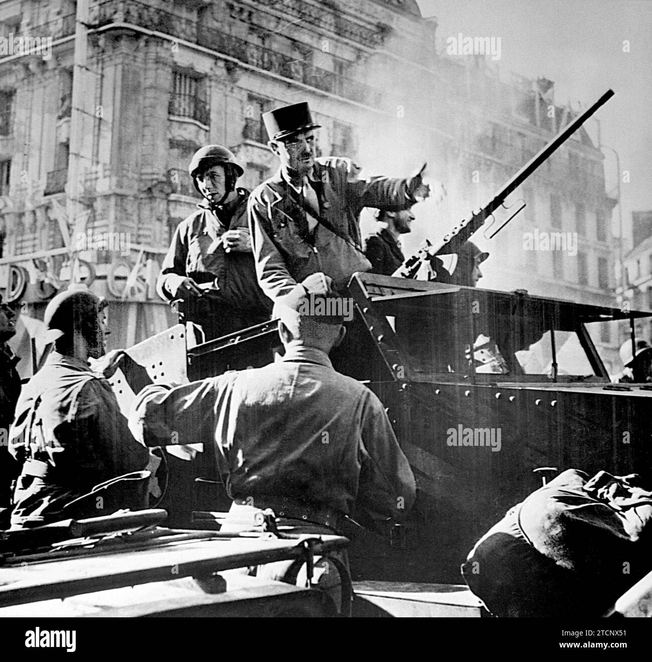 Leclerc 1944 paris hi-res stock photography and images - Alamy