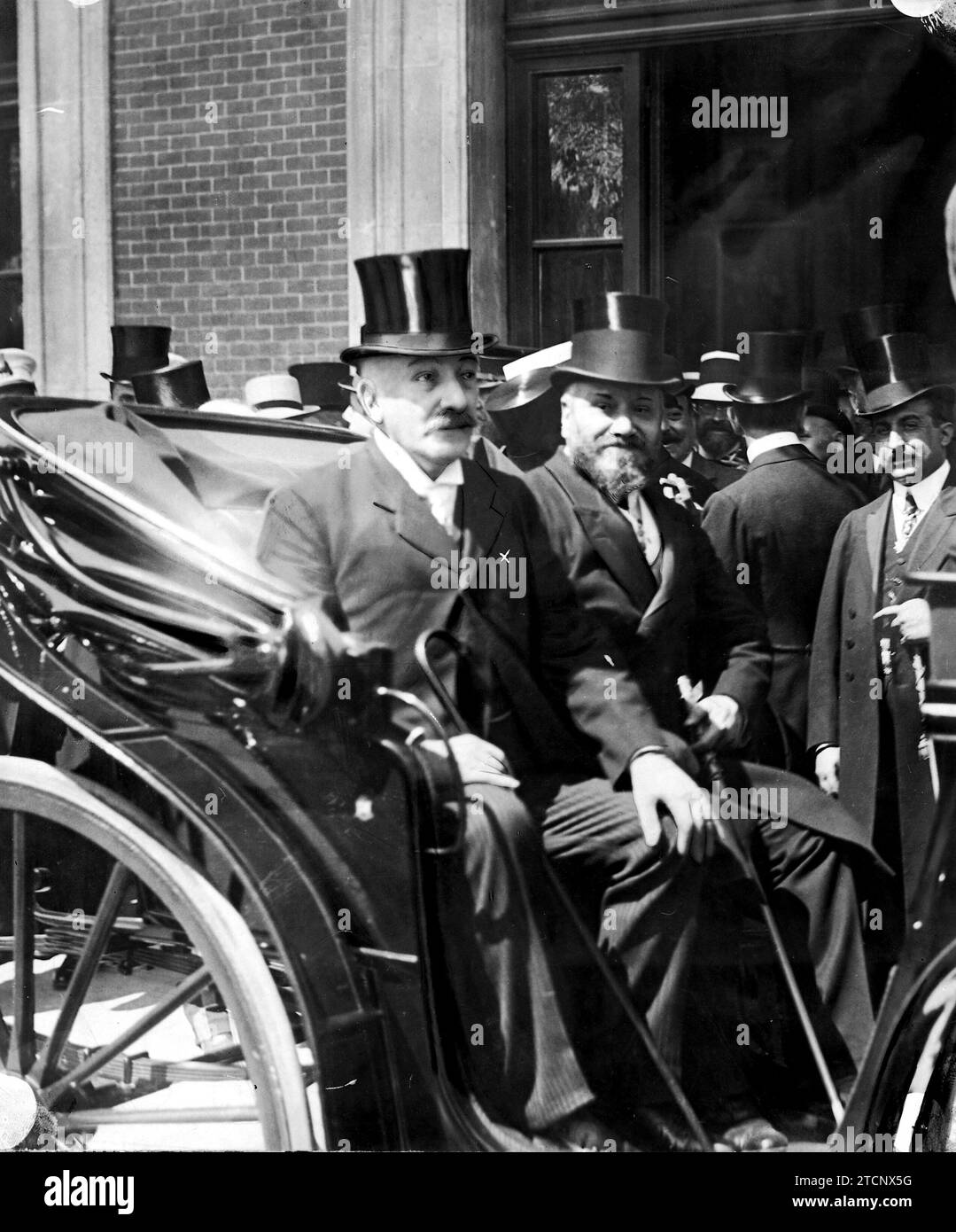 06/24/1910. The president of the Argentine Republic in Madrid. Mr ...