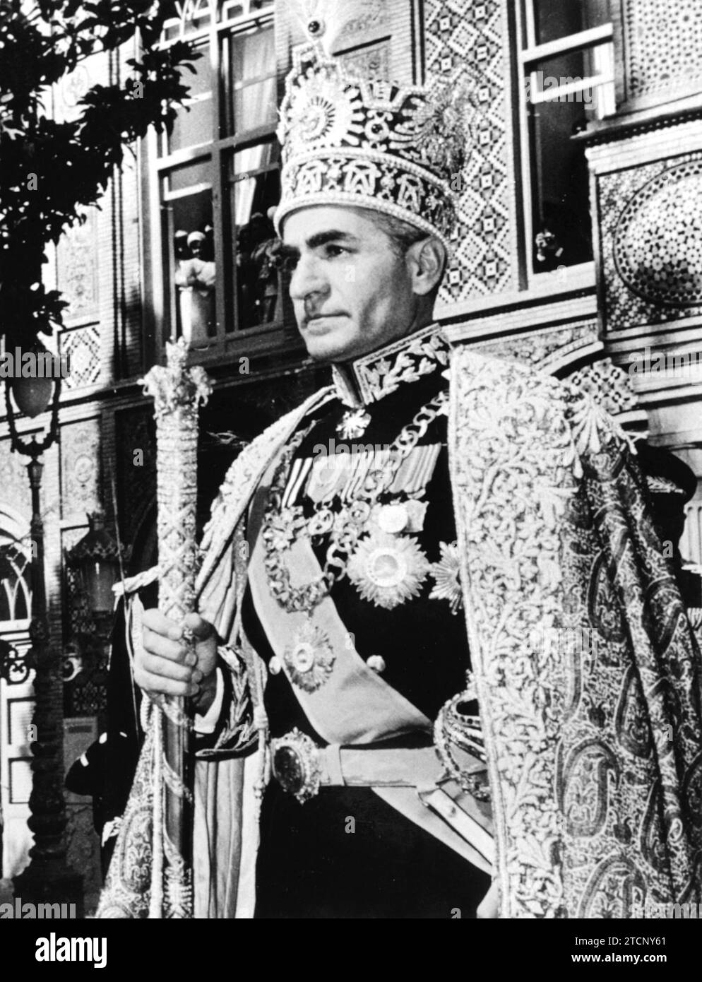 10/25/1967. Coronation of Mohamed Reza Pahlavi. Credit: Album / Archivo ...