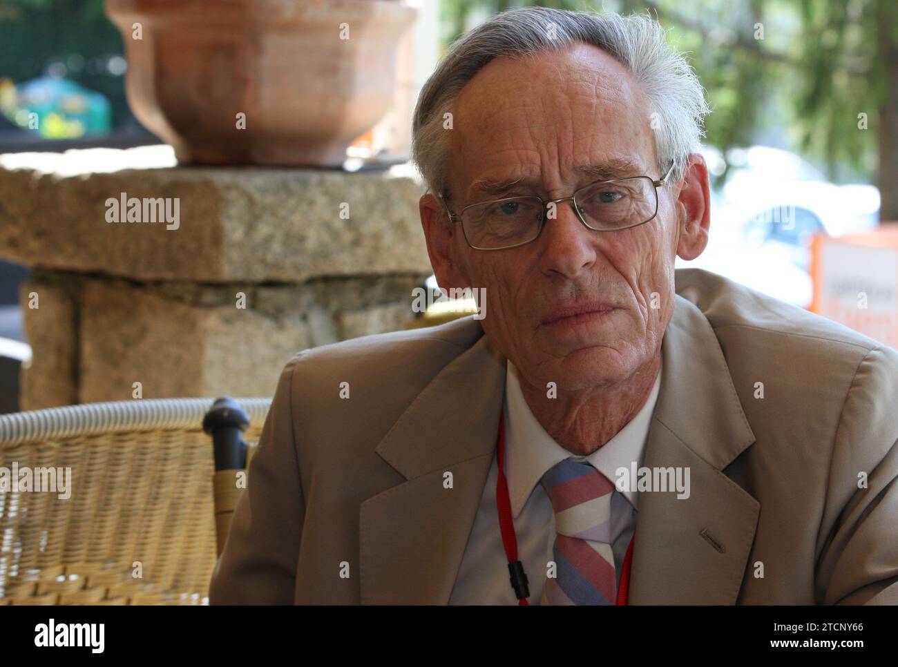 Madrid, 07/04/2012. Interview with historian John Elliot at the Faes ...