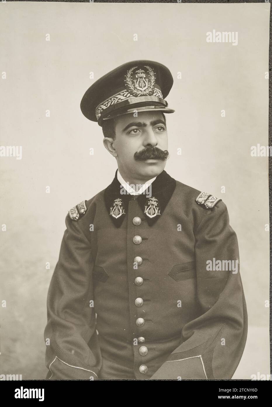 1904 (CA.). Santiago Lópe director of the Valencia Municipal Band. Died ...