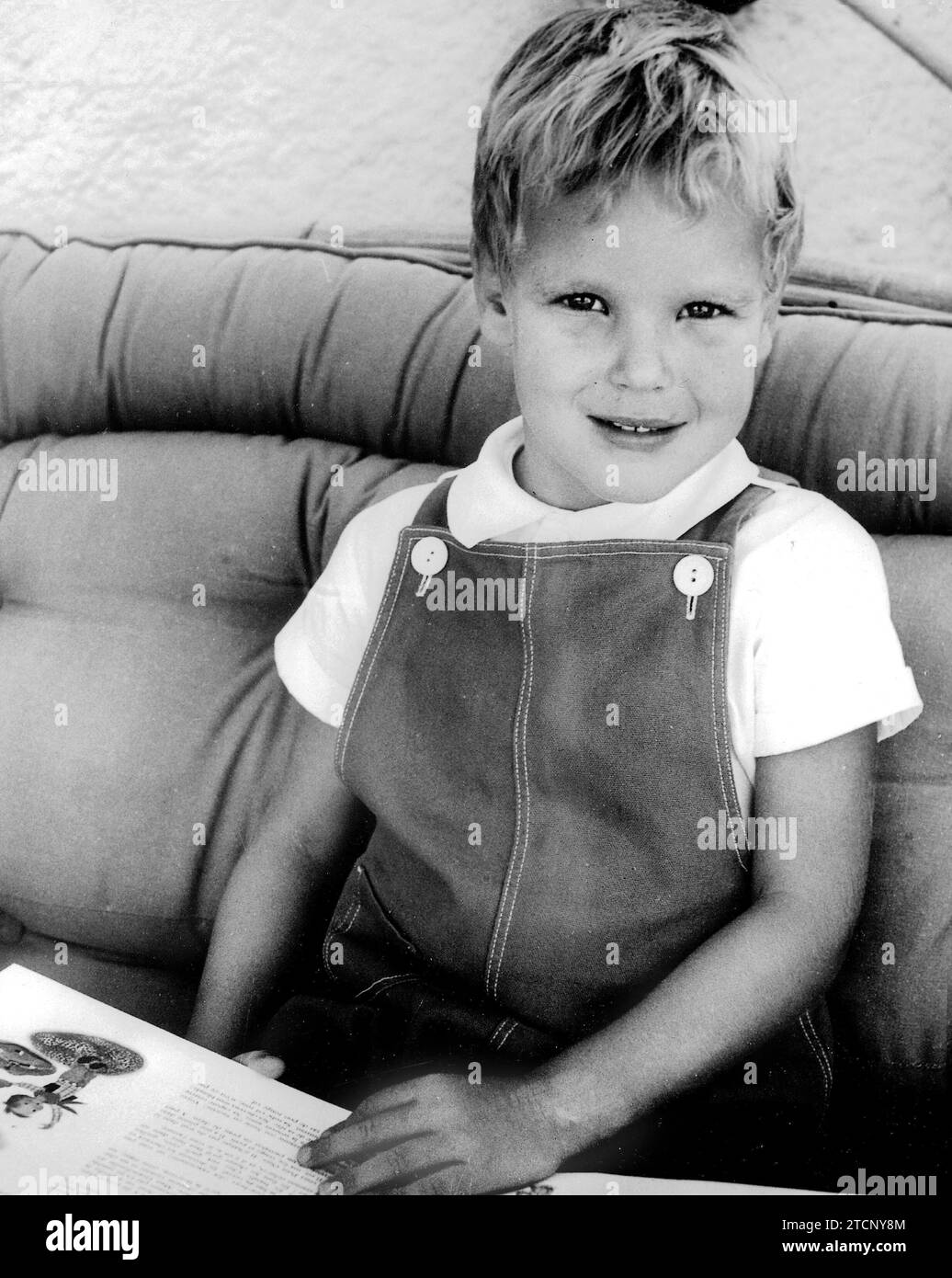 12/31/1962. Childhood of Prince Albert II of Monaco. Credit: Album ...