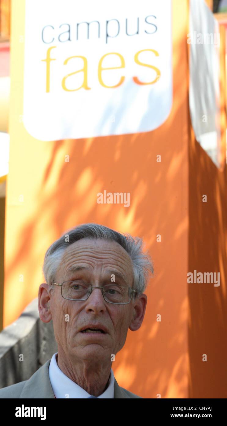 Madrid, 07/04/2012. Interview with historian John Elliot at the Faes ...